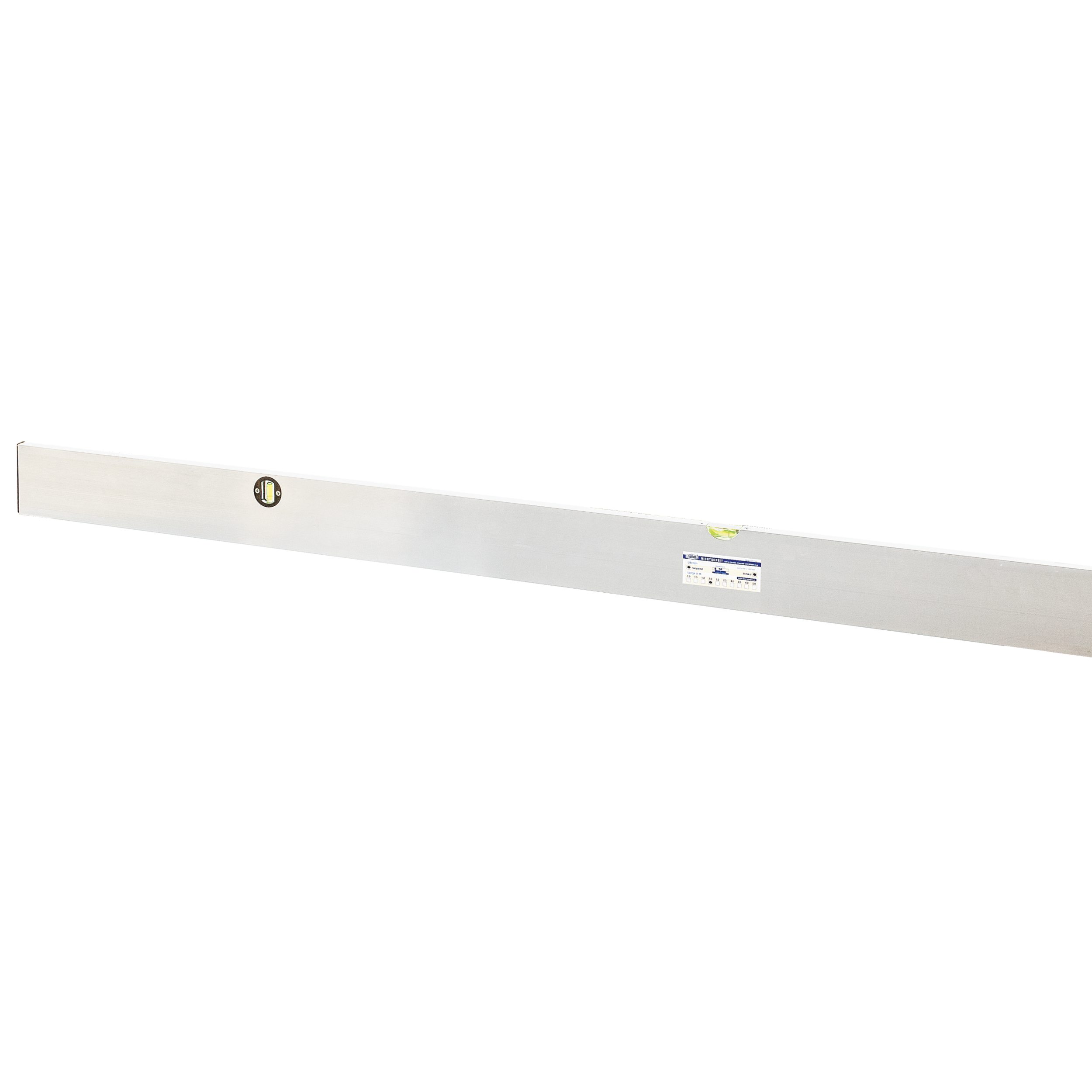 Straightedge with adjustable spirit level for leveling and leveling ...